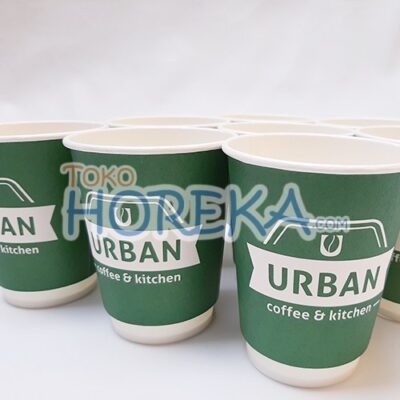 Paper Hot Cup 8 Oz DW Logo 1 Warna - Urban Coffee - Toko Horeka | Cetak ...